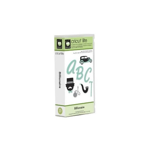 Cricut Lite 2000155 Billionaire Cartridge & Keypad Overlay - Edealszone.com