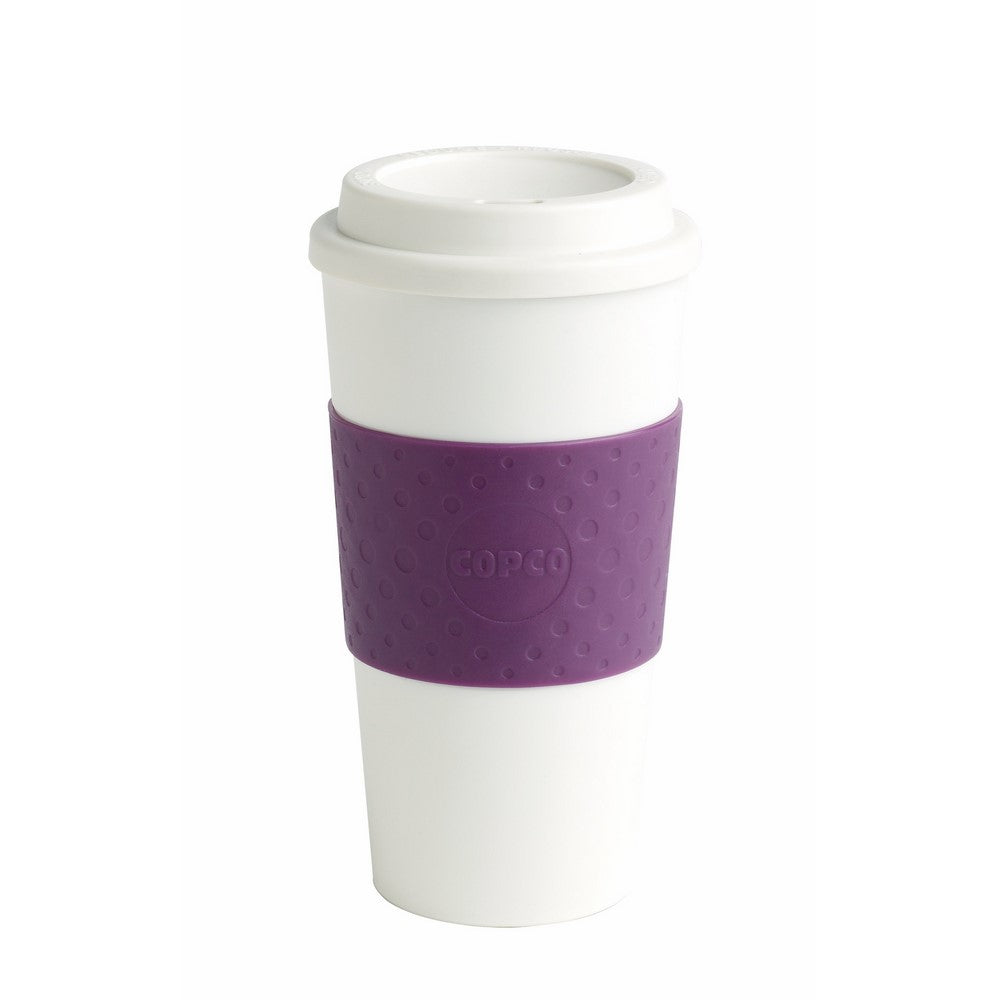 Copco Acadia Travel Mug, 16-Ounce, Plum - Edealszone.com