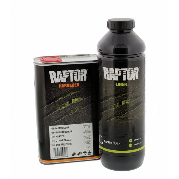 U-POL Raptor Black Urethane Spray-On Truck Bed Liner & Texture Coating ...