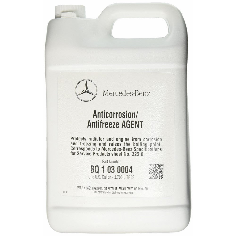 Mercedes Benz Engine Coolant / Antifreeze (1 Gallon) (BLUE Color ...