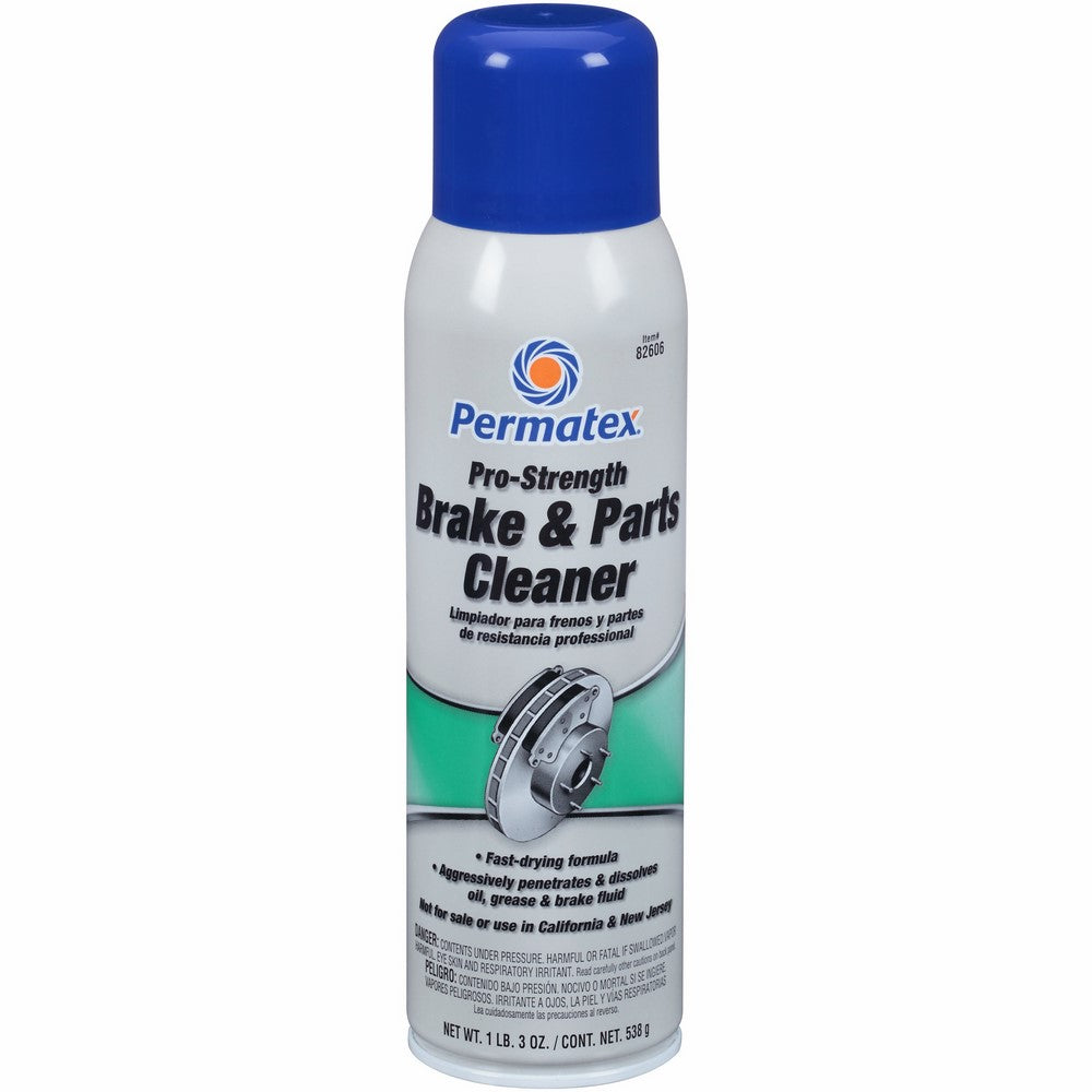 Permatex 82606 Pro Strength Brake and Parts Cleaner, 19 oz Aerosol Can ...